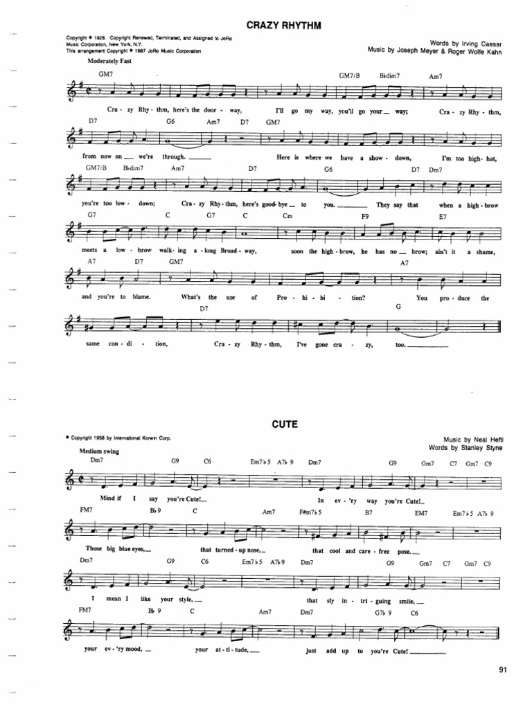 90 Jazz Fake Book | PDF