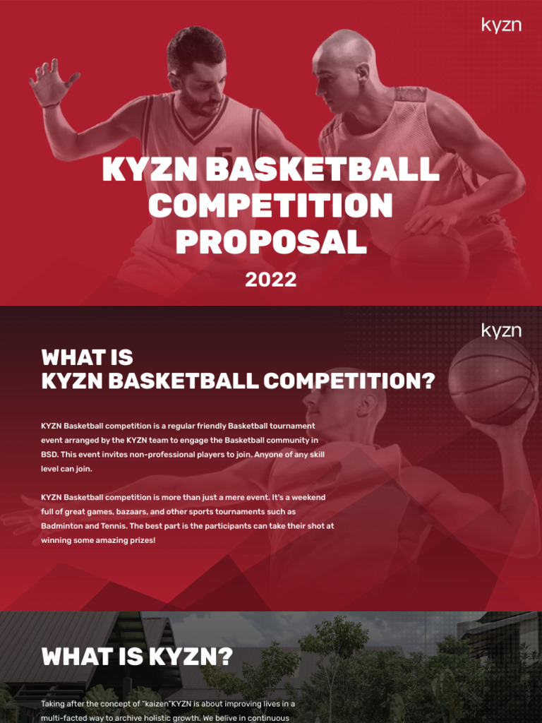 Kyzn Basketball Competition Proposal | PDF