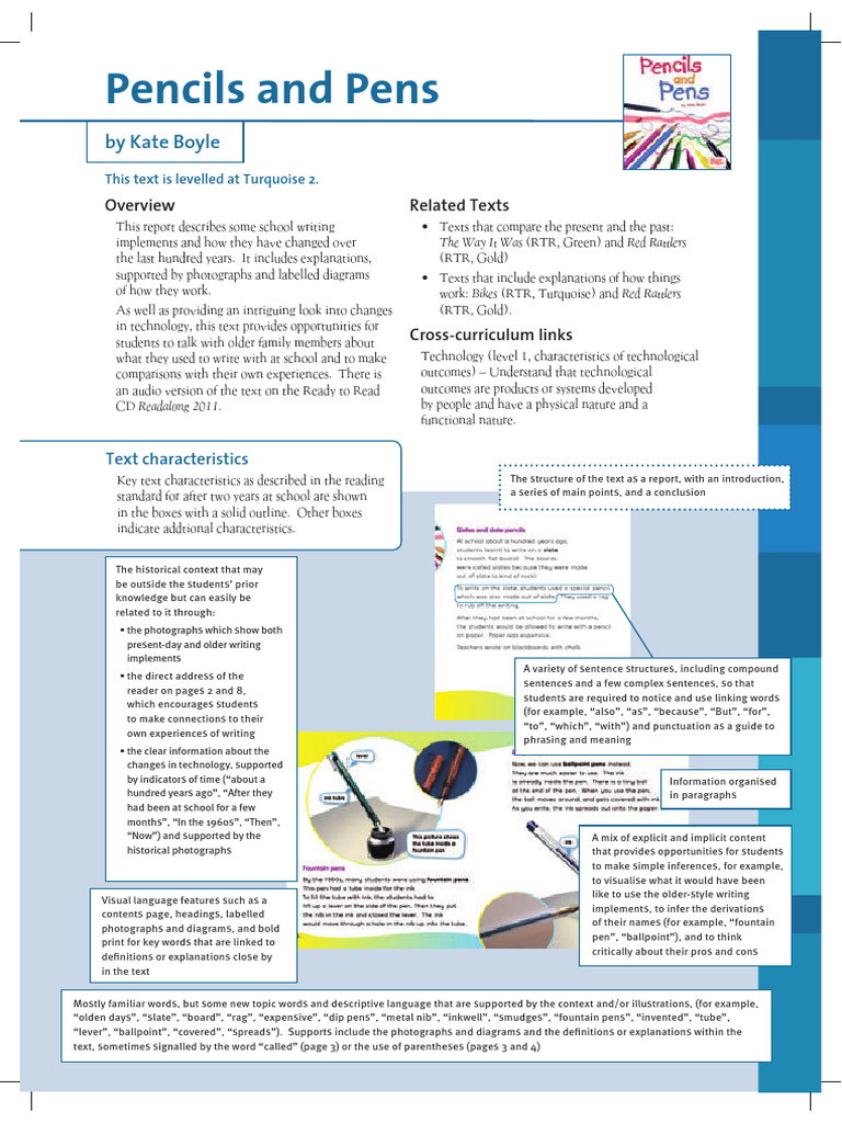 Pencils and Pens TSM Purple | PDF