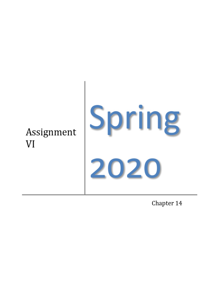 Assignment VI-solution | PDF | Mechanics