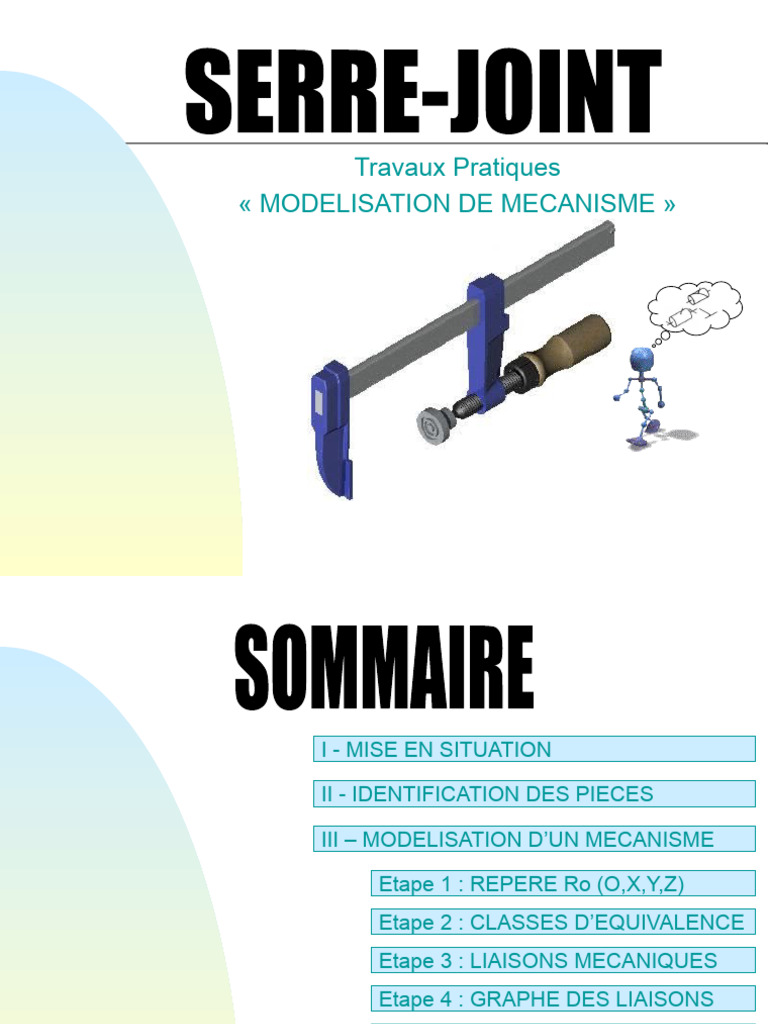 Guide TP Serre Joint-CORRECTION | PDF