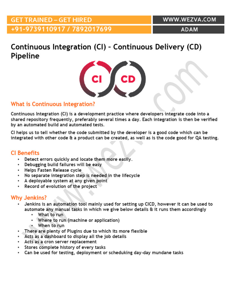 CICD | PDF | Software | System Software