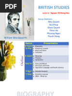 William Wordsworth English Project Final | PDF | William Wordsworth ...