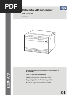 Tillquist LQT40A Transducer Overview | PDF | Physical Quantities ...