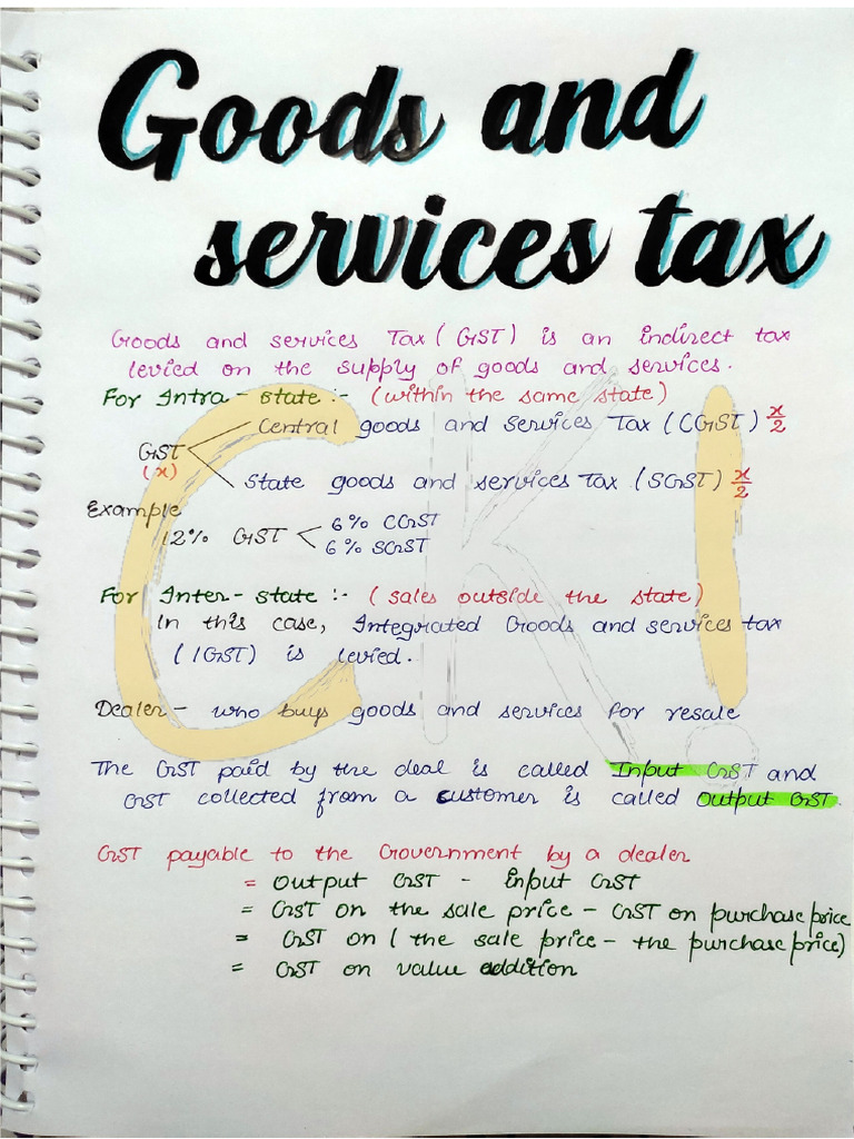 GST | PDF