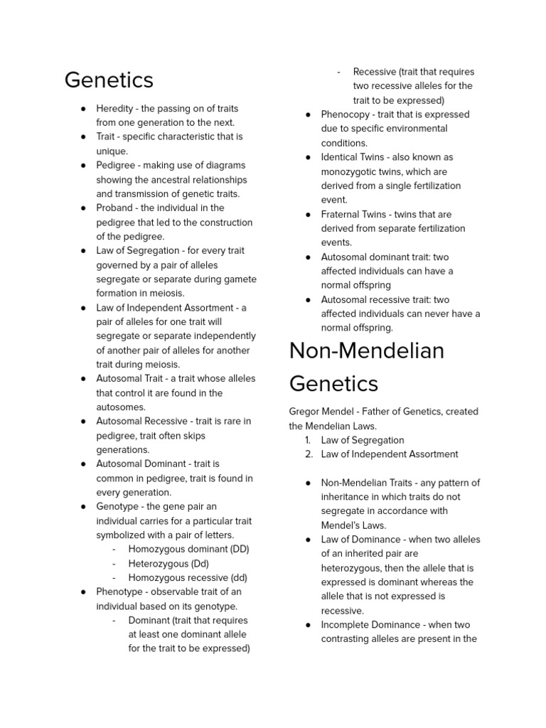 Gen Bio Summative Reviewer | PDF