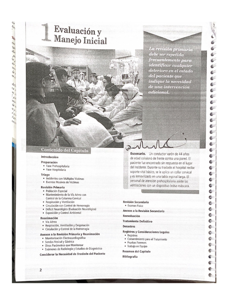 Evaluacion y Manejo Inicial Trauma ATLS | PDF