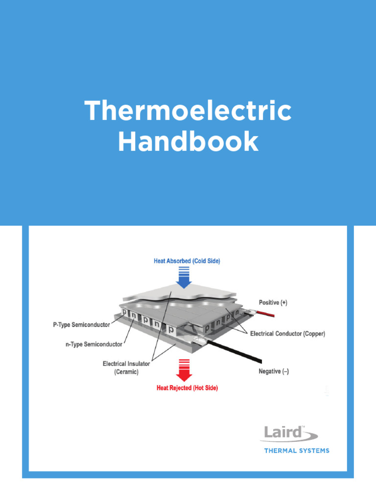 Thermoelectric Handbook 060222 | PDF | Semiconductors | Electricity