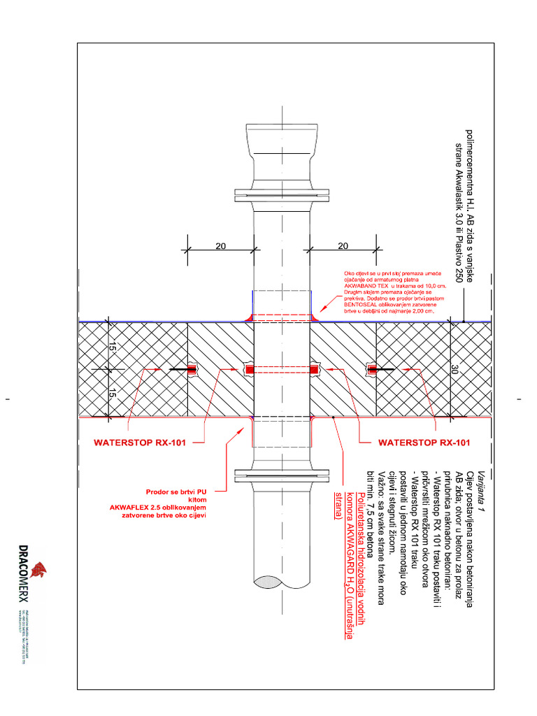 005 - PRODOR CIJEVI-AB ZID VODOSPREME-var.1 | PDF