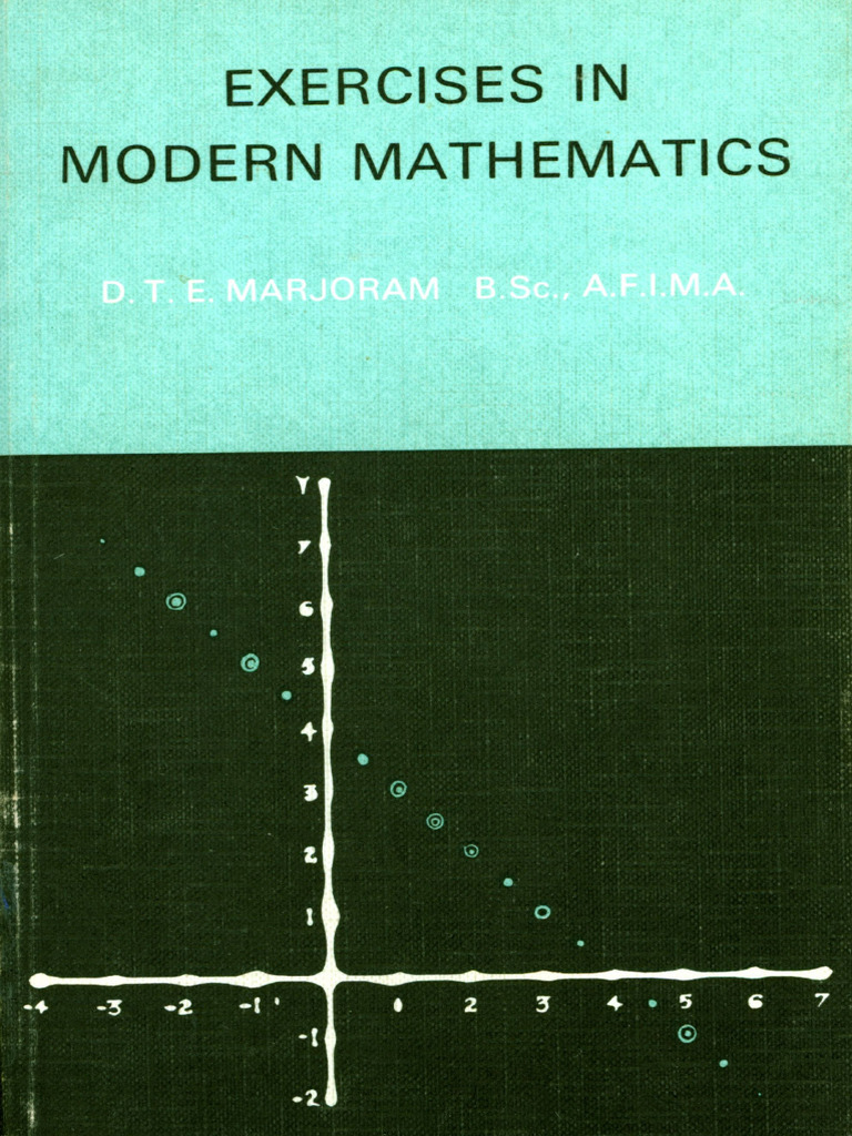 24298-Exercise in Modern Mathematics | PDF