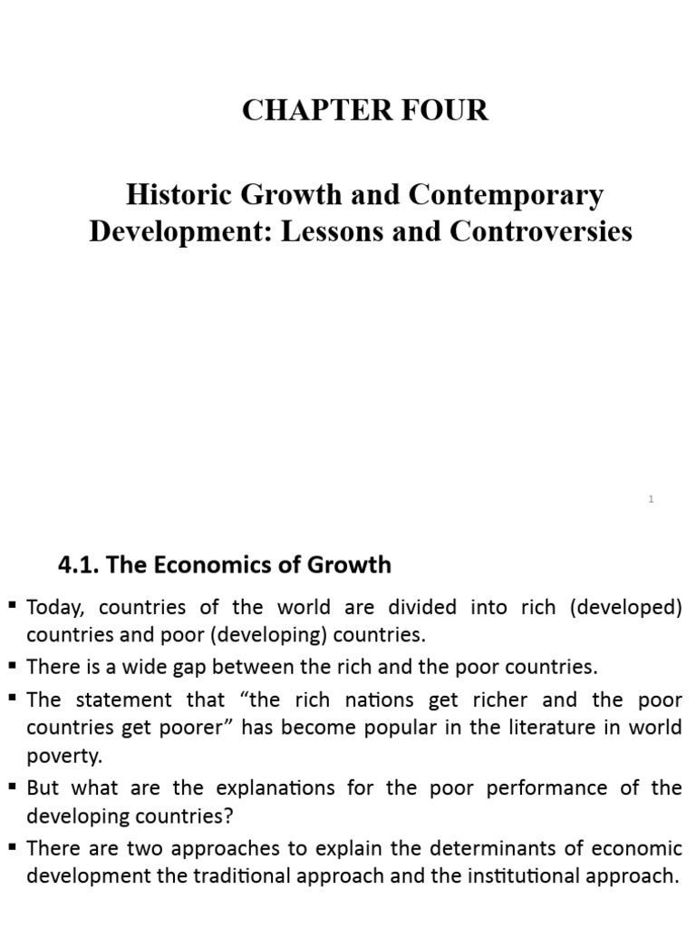 Devt'4 | PDF | Economic Growth | Economics