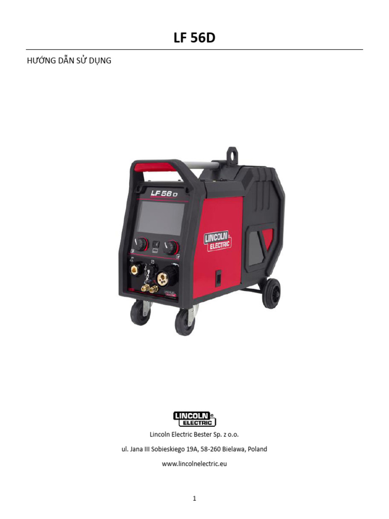 LF 56D Manual (Tiếng Việt) | PDF