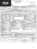 TSSPDCL Bill Sample Format 1 | PDF