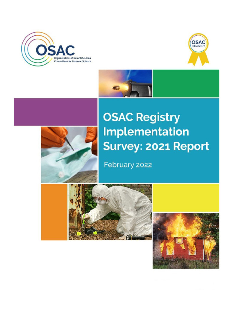OSAC - Implementation Survey Report - Feb 2022 | PDF