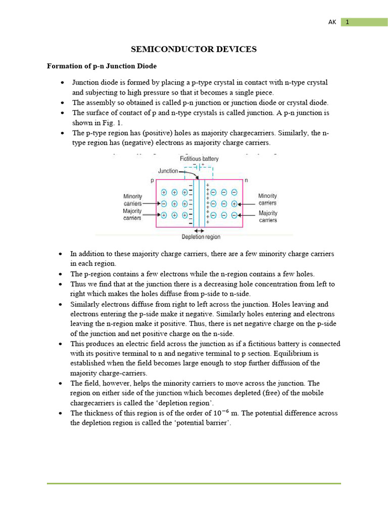 Semiconductor Devices | PDF | P–N Junction | Rectifier
