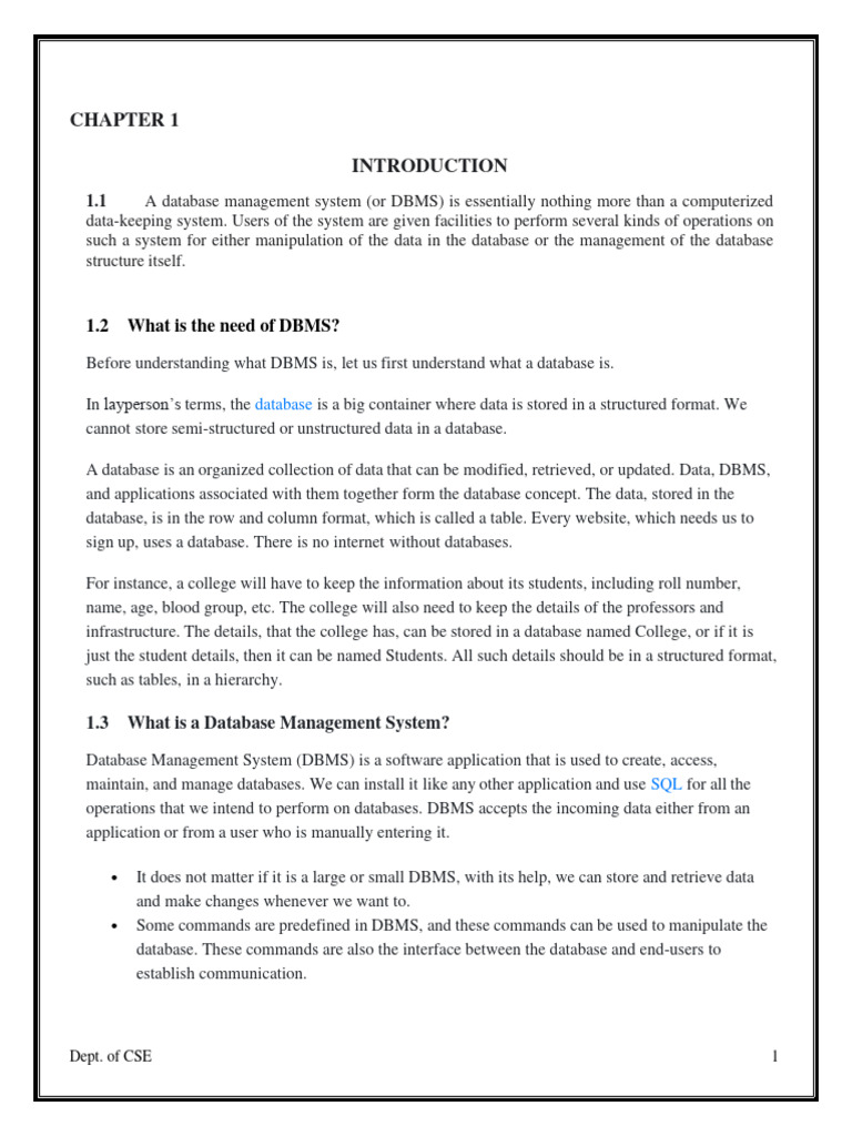 DBMS final part2 UI | PDF | Databases | Relational Database
