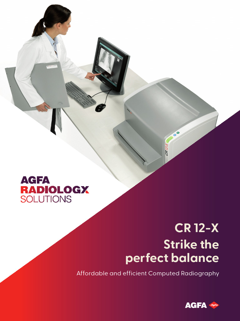 CR 12-X (English - Brochure) | PDF | Radiography | Image Editing