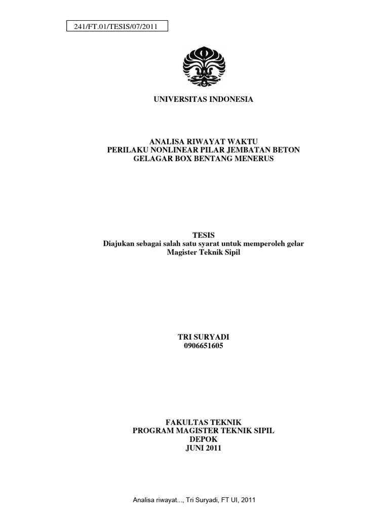 Referensi Untuk Pilar | PDF