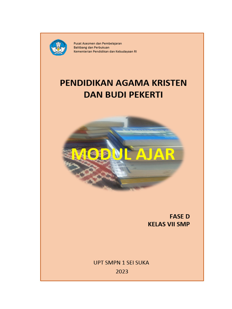 Modul Ajar Pak Semester Ganjil Kelas Vii | PDF