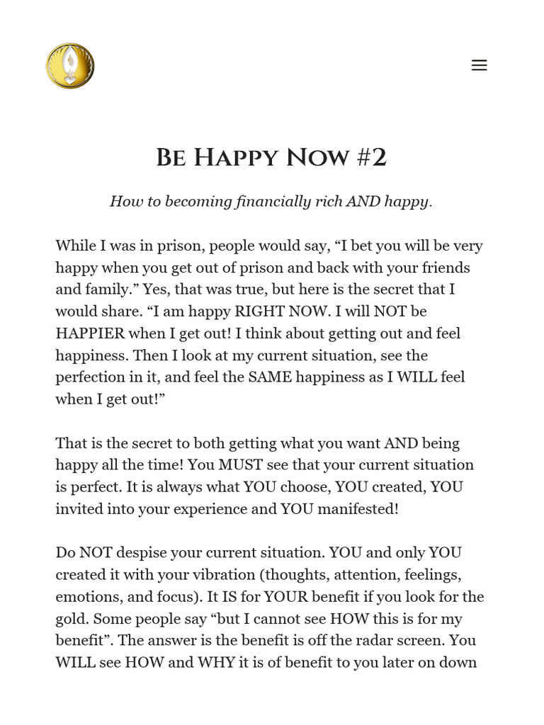 Be Happy Now #2 - GuruKev | PDF