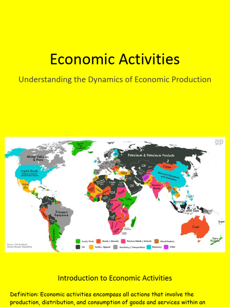 Economic Activities | PDF