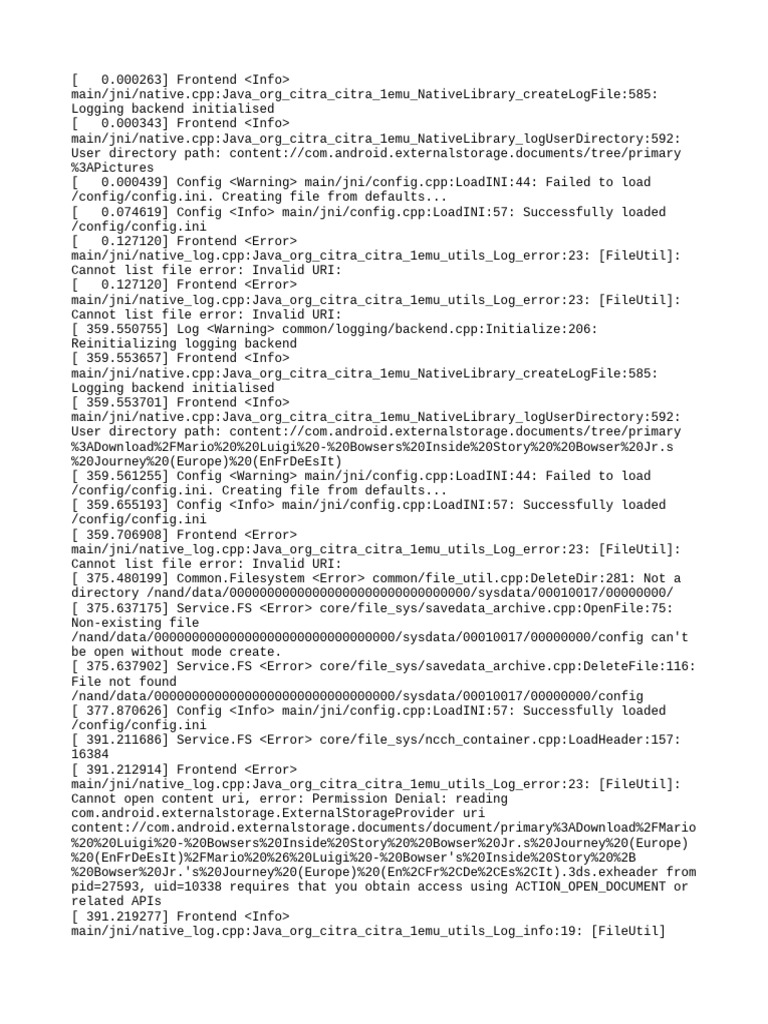 Citra Log | PDF | Computer Programming | Information Technology