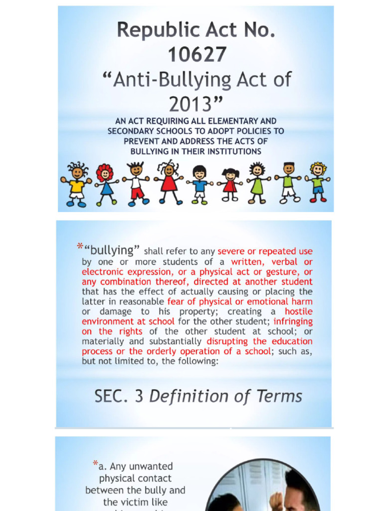 Anti Bullying | PDF