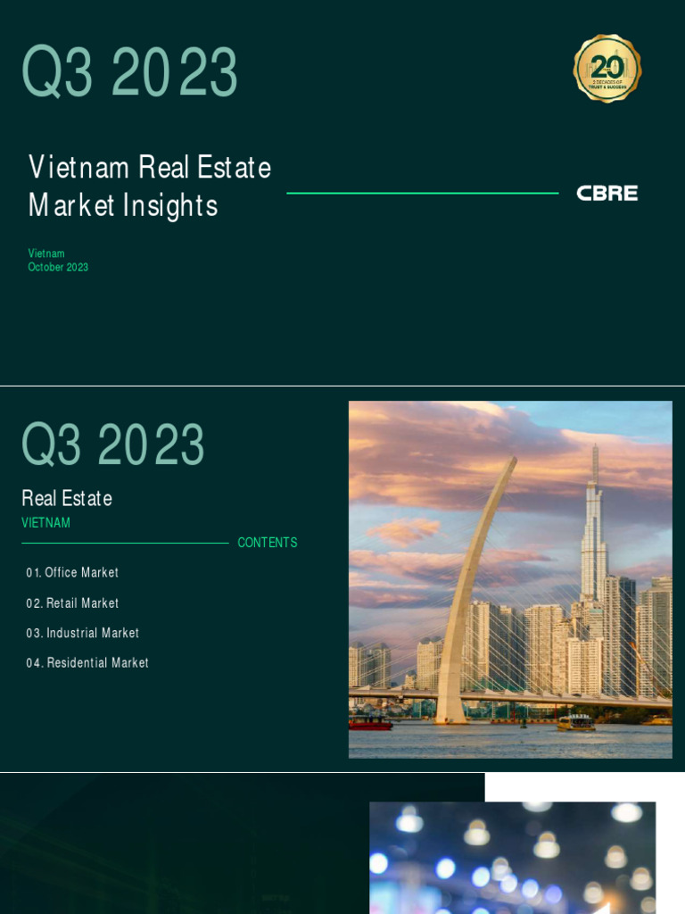 CBRE Vietnam Market Insights Q3 2023 EN | PDF | Ho Chi Minh City | Hanoi