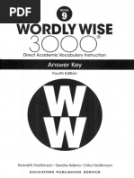 Wordly Wise, Grade 12 - Key | PDF