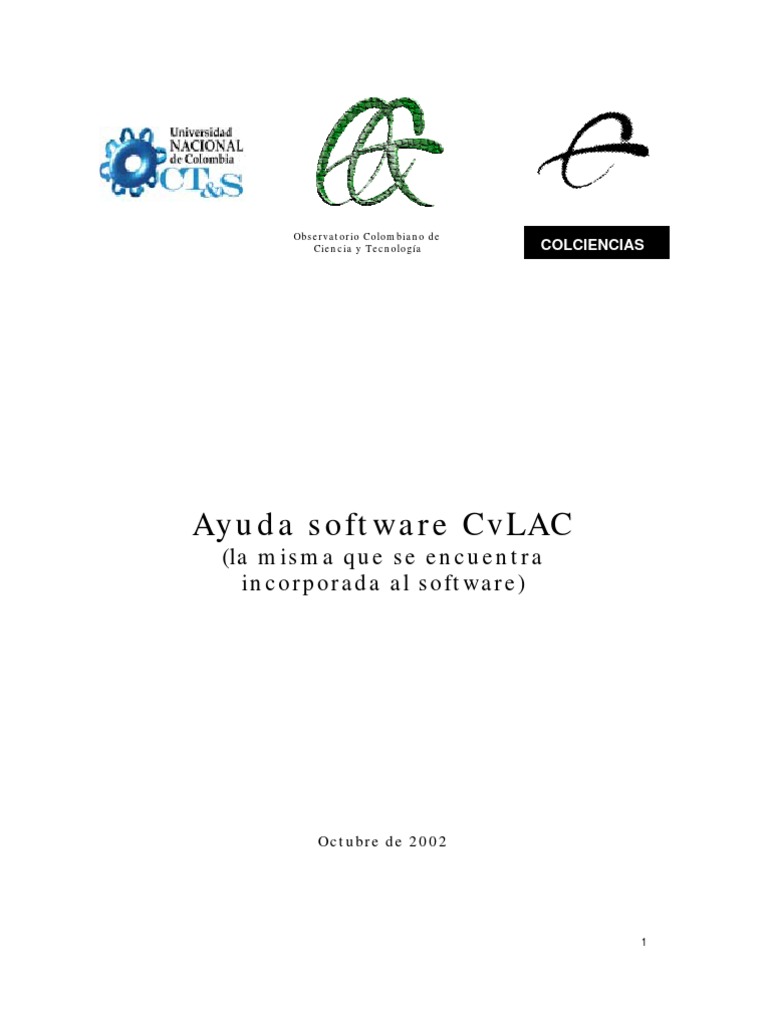 Cvlac | PDF | Point and Click | Contraseña