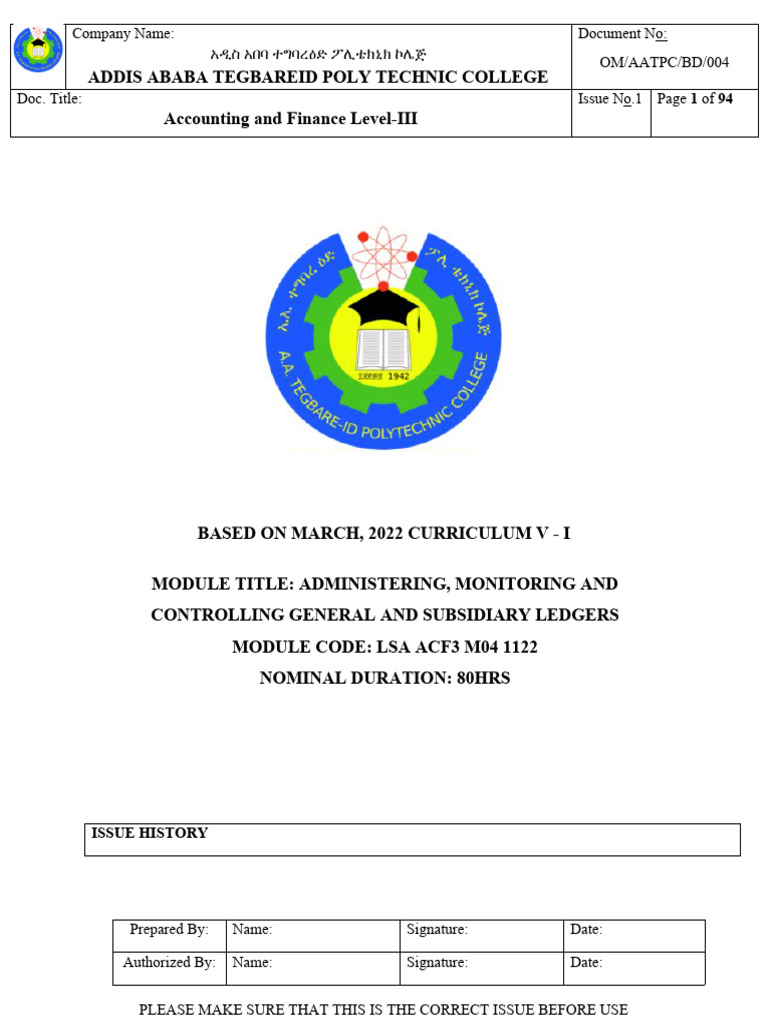 OM-AATPC-BD-004-MO 04 Adminstering, Montoring and Controling General ...