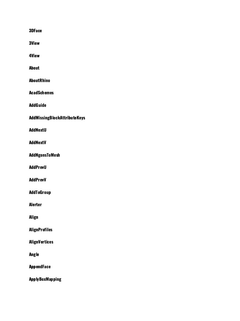 Rhino Komutlar | PDF