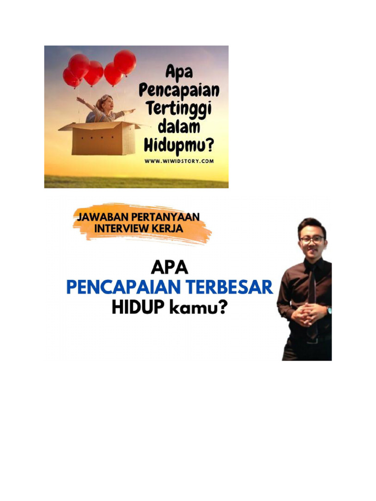 Target Hidup | PDF