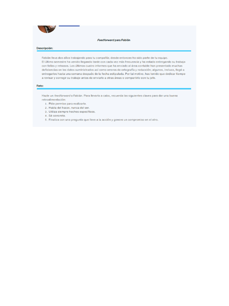 Ejercicio Real FEEDFORWARD | PDF