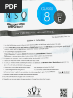 8th NSO 5 Yr QP | PDF