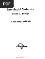 Isixhosa Ulwimi Lwasekhaya (Fxh362s Amahlelo) | PDF