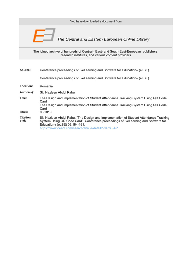 The-Design-And-Implementation-Of-Student-Attendance-Tracking-System-Using-Qr-Code-Card - Content ...