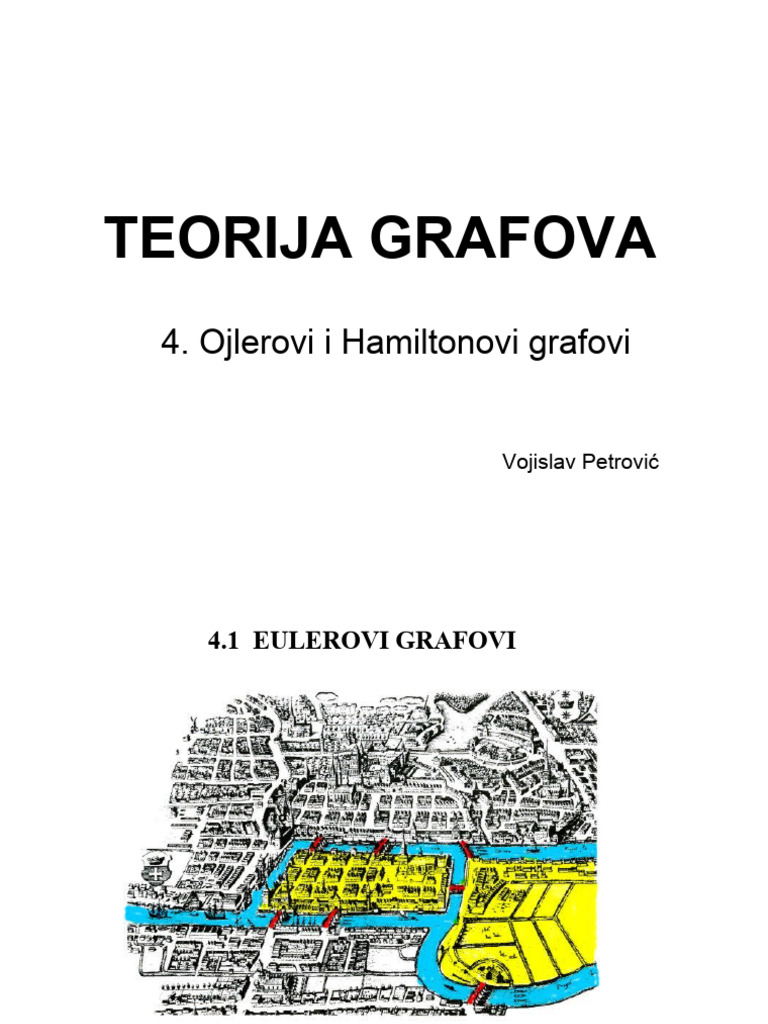 TeGraf 4 Ojler Hamilton | PDF