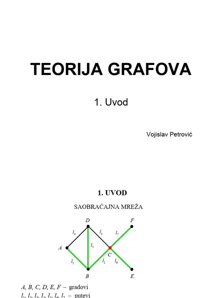 TeGraf 1 Uvod | PDF