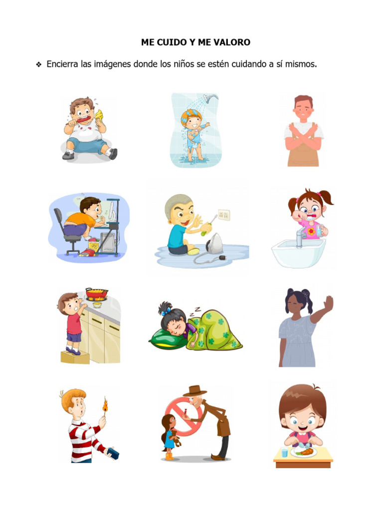 Cuidado y Autovaloración Infantil | PDF