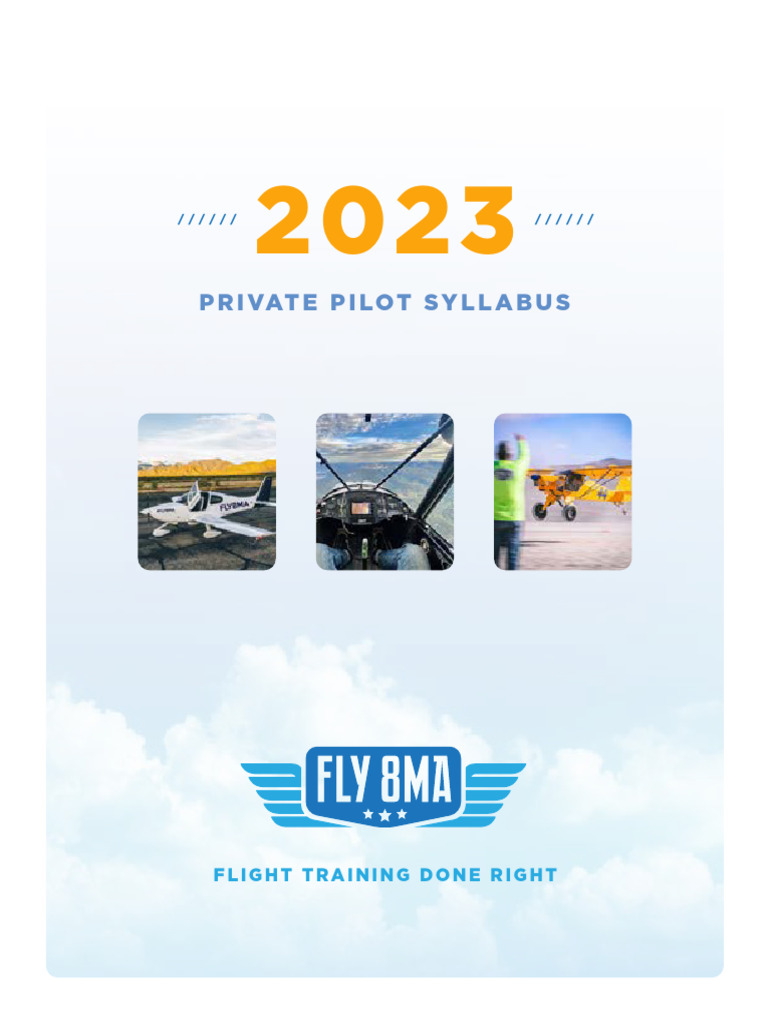 2023 PPL Lessonplans Fly8ma | PDF