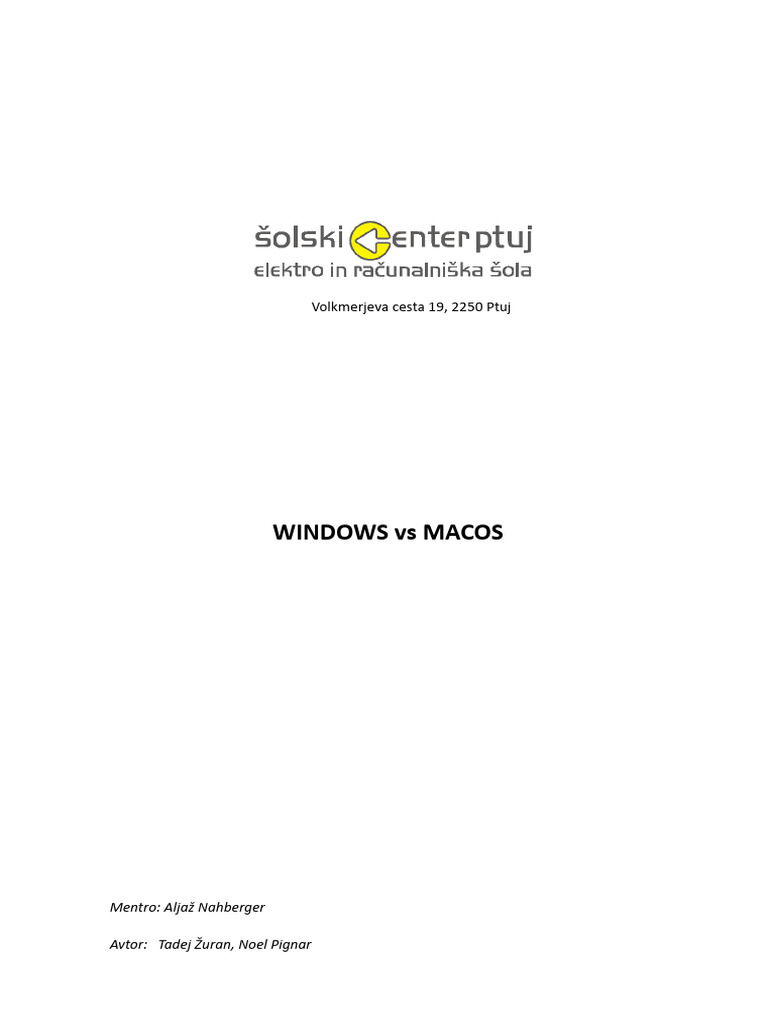 Pignar Žuran Windows-MacOS | PDF