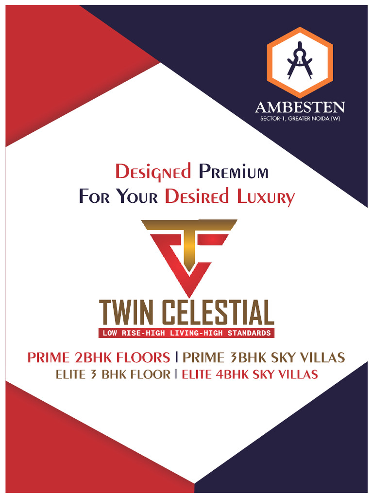 Twin Celestial by Ambesten Homes - 99acres | PDF
