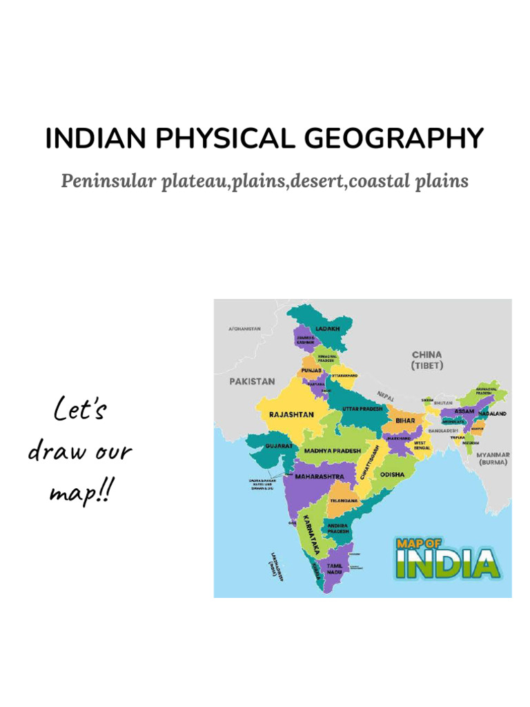Foundation Physical Geography Pdf Plateau Topography