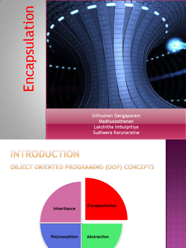 Encapsulation 111201224652 Phpapp02 | PDF | Class (Computer Programming) | Object (Computer Science)
