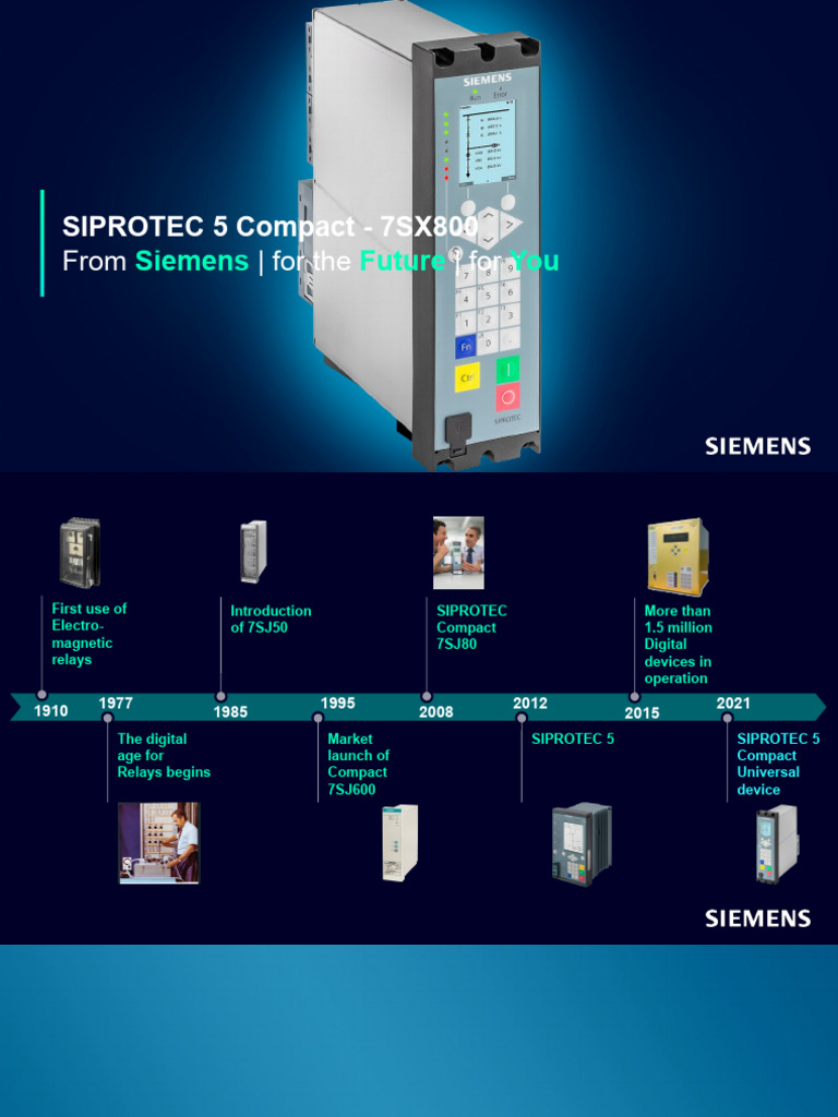 SIPROTEC 5 Compact Sales Slides en | PDF