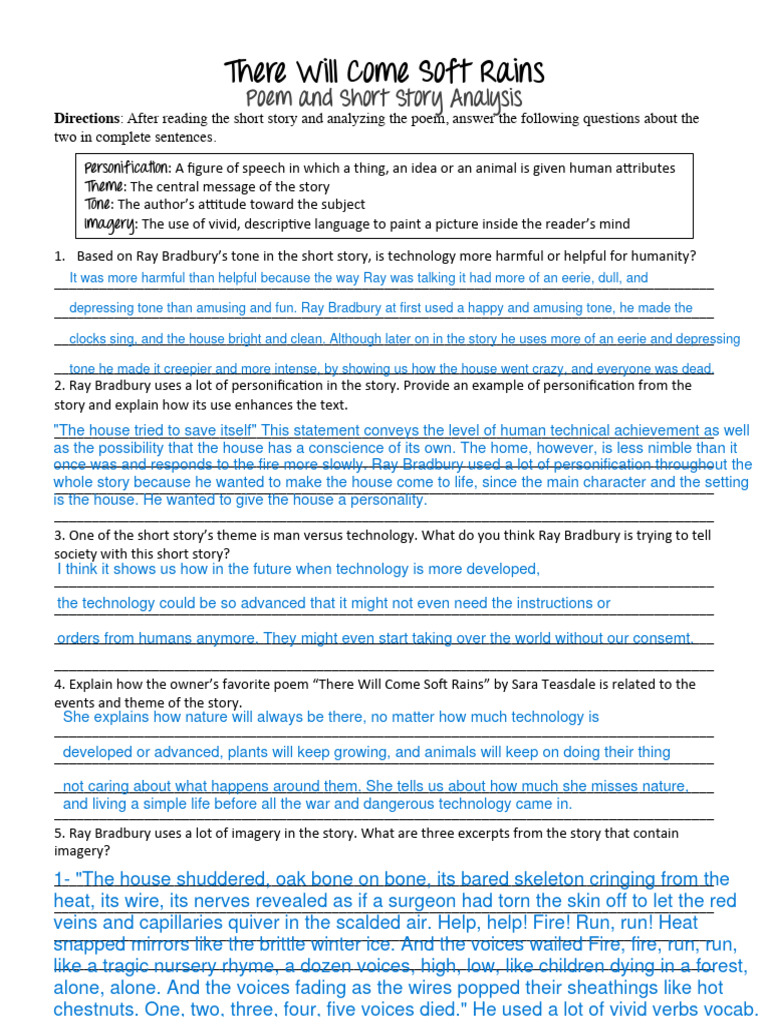 Short Story Analysis | PDF