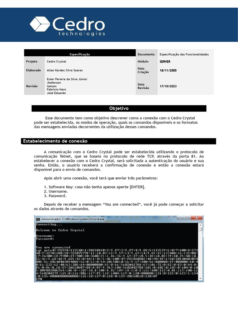 API Socket | PDF | Soquete de rede | Protocolo de controle de transmissão