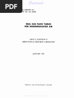 NACA Report 1135: Compressible Flow Tables | PDF | Law