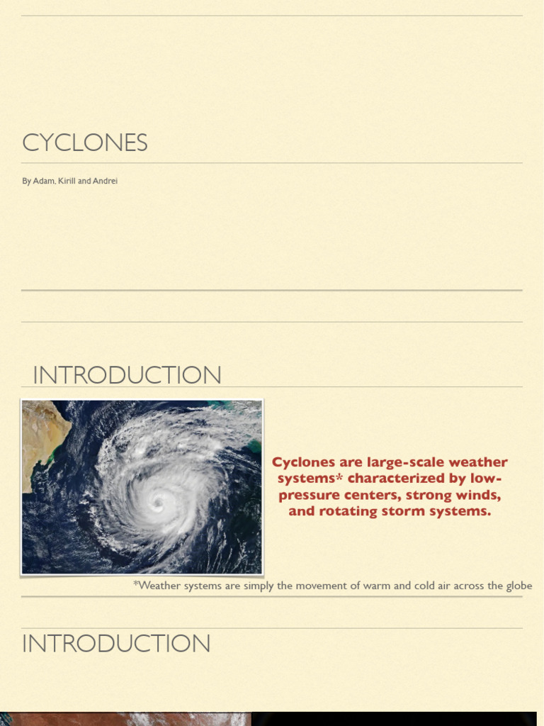 Geografia, Cyclones | PDF | Tropical Cyclones | Weather